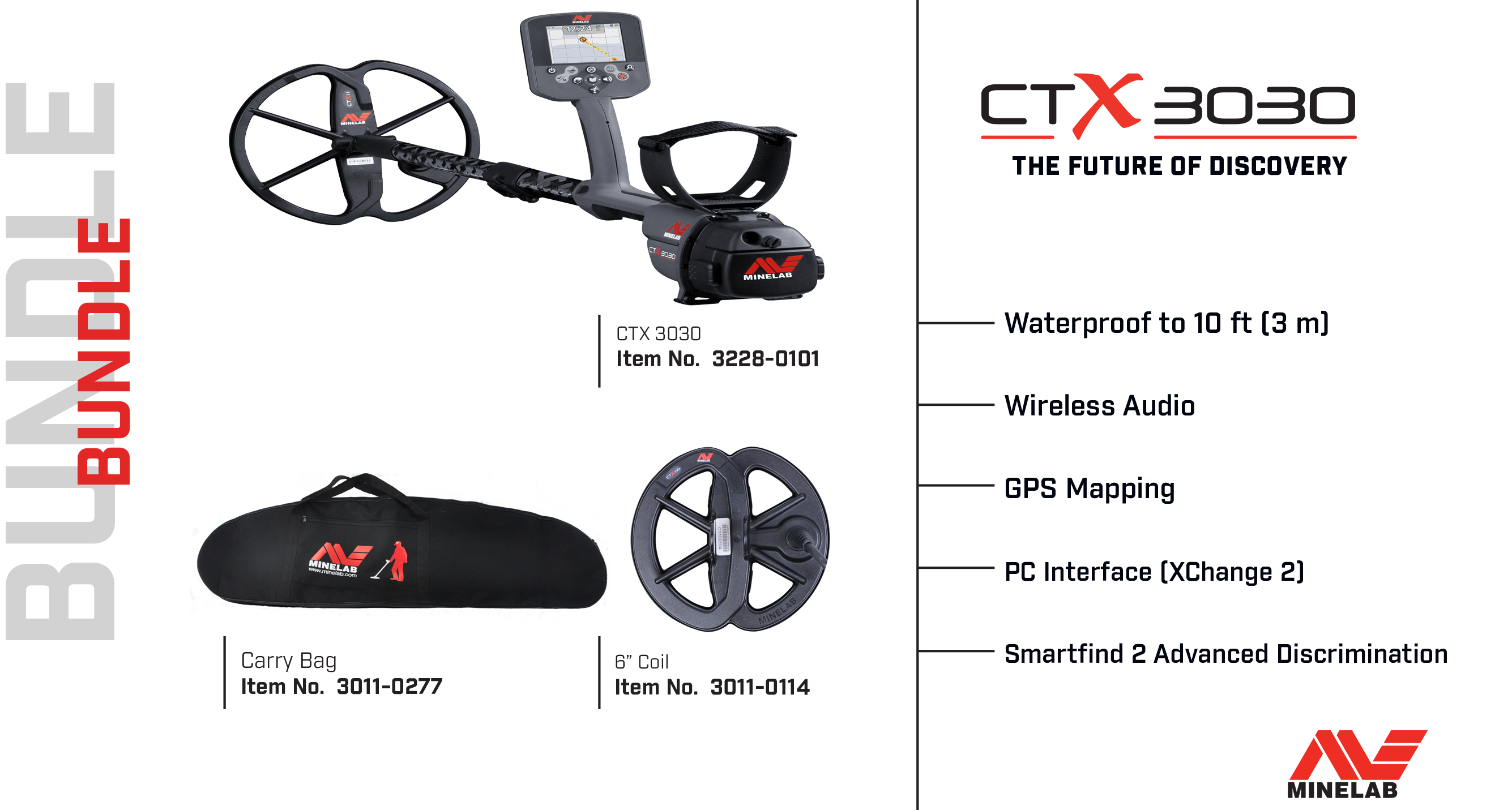 Minelab CTX 3030 | CTX3030 Standard Pack Trea | Radioworld