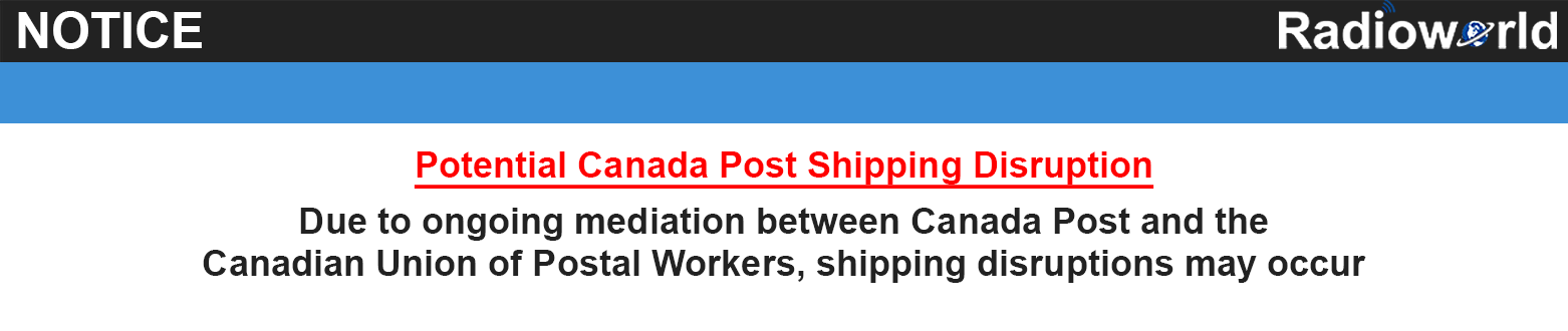 @ Radioworld Toronto : Amateur Radio, Ham Radio, GPS, Garmin GPS ...